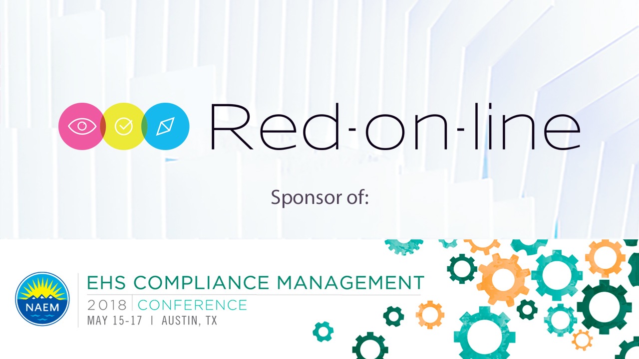Red-on-line at NAEM EHS Compliance Management Conference - Austin, TX - Red On line (COM)